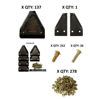 MacDon Double Drive Section Refill Kits | Coarse - Wearparts LLC